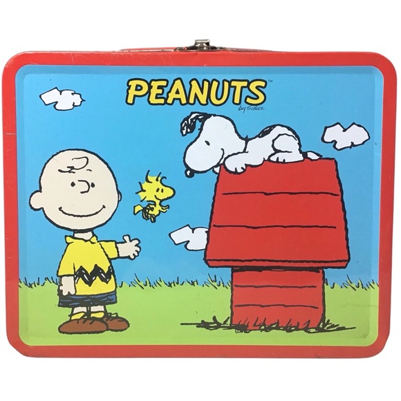 Other | Peanuts Lunch Box Snoopy Charlie Brown Woodstock Charles Shultz ...